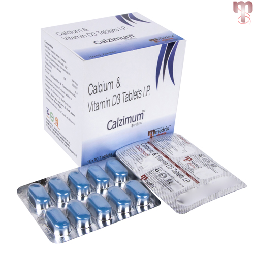 CALZIMUM TAB Third Party Contract Manufacturer | Medrix Labs